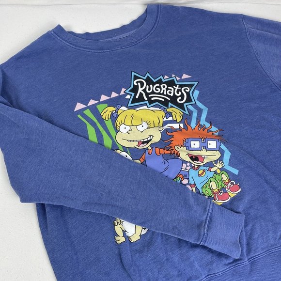 Nickelodeon | Tops | Nickelodeon Sweater Womens Large Rugrats Purple ...